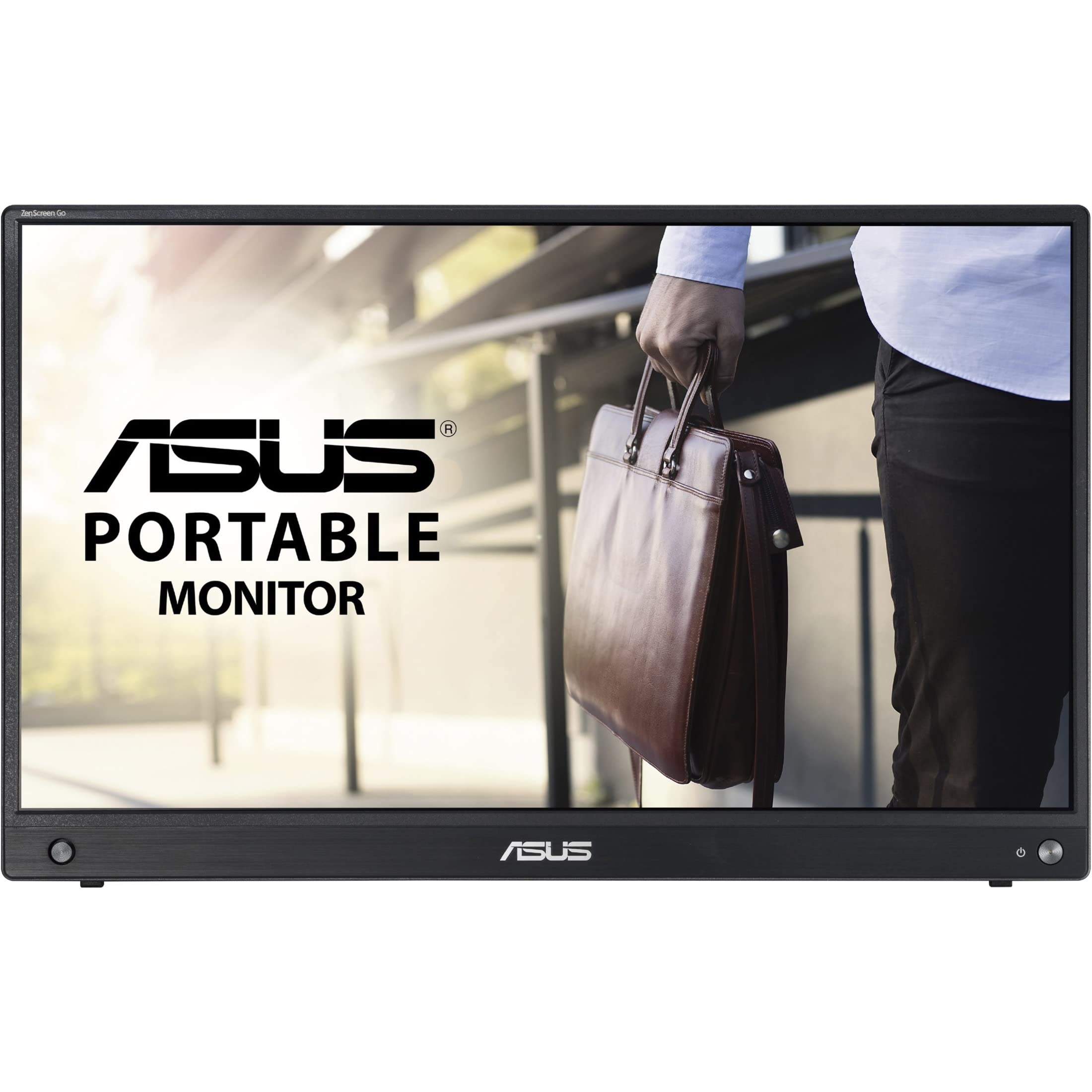 ASUS ZenScreen Go 15.6” 1080P Wireless Portable Monitor (MB16AWP) - Full HD, IPS, Built-in Battery(Renewed)