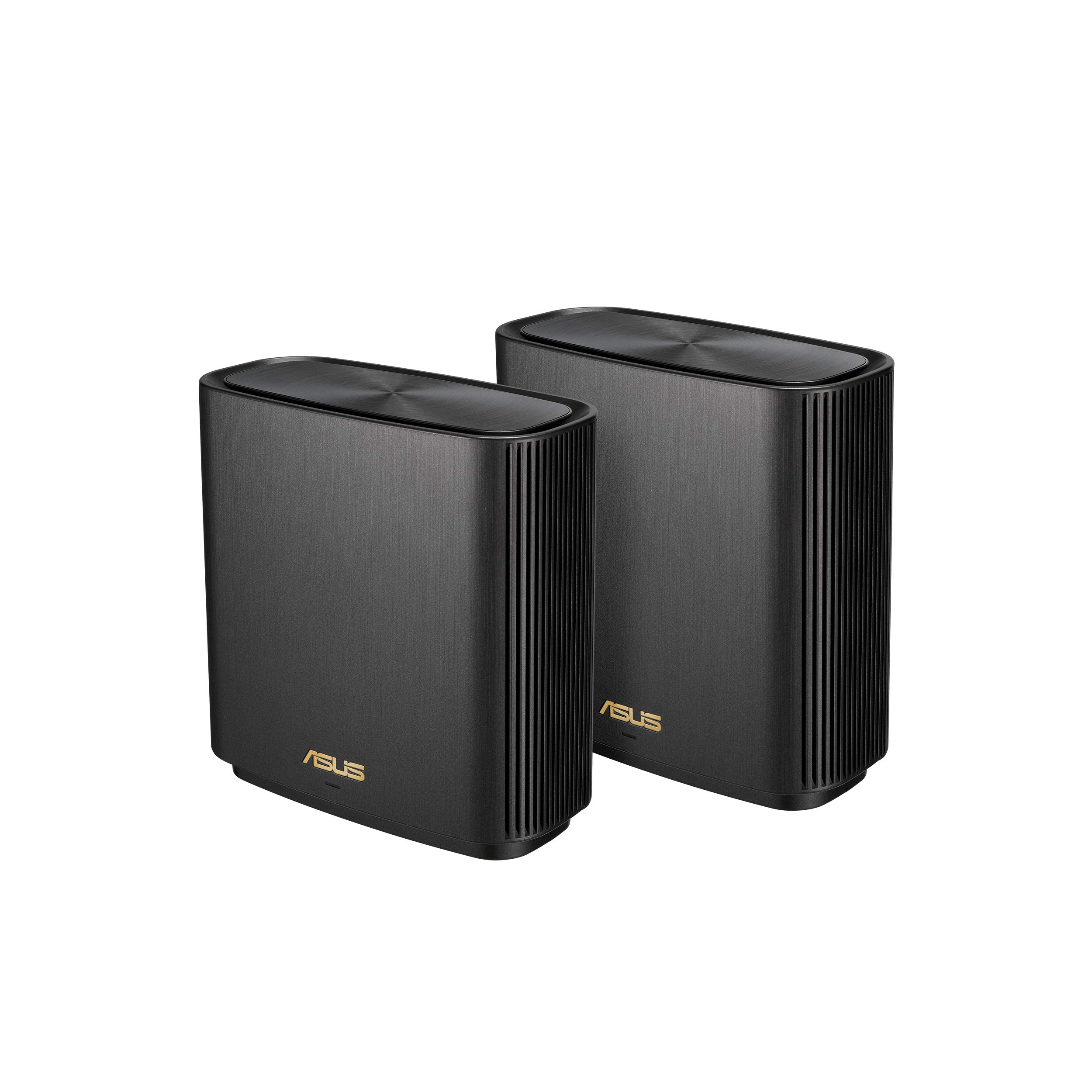 ASUS ZenWiFi AX6600 Tri-Band Mesh WiFi 6 System (XT8 2PK) - Whole Home Coverage up to 5500 sq.ft & 6+ Rooms, Black & ZenWiFi AX6600 Tri-Band Mesh WiFi 6 System (XT8 2PK), White