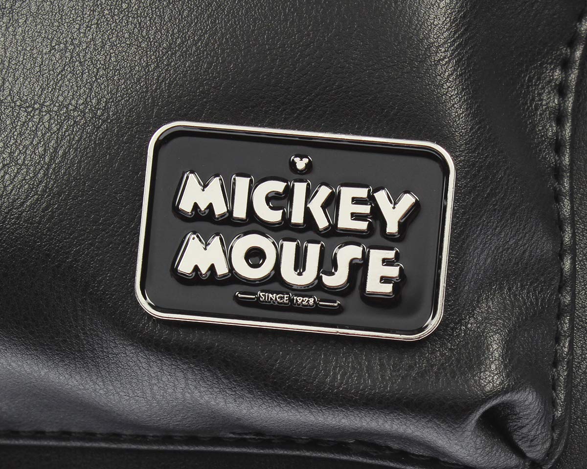 Disney Mickey Mouse 3D Character Ears Faux Leather Mini Backpack Purse