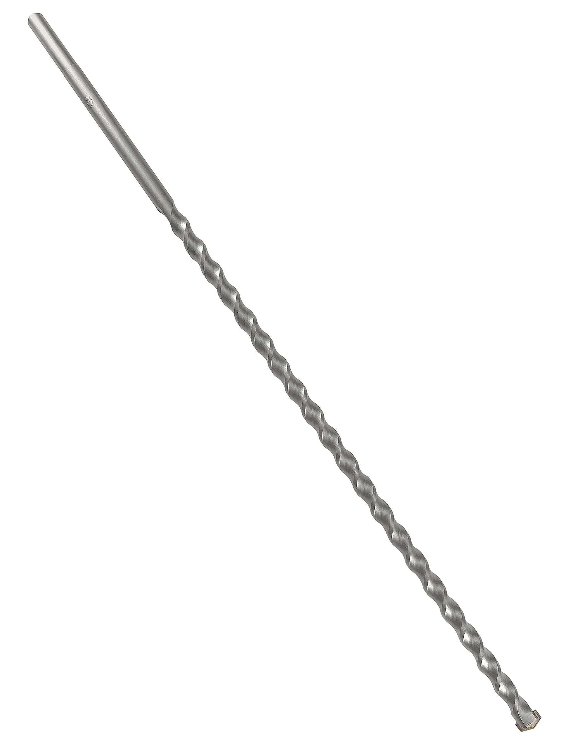Chuck's Bits 1/2 inch x 24 inch (Approx.) Masonry Bit, Carbide-Tipped Carbon Steel (12mm x 600mm)