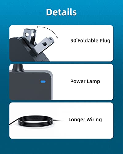 Charger for Lenovo Laptop, (UL Safety Certified), 65W 45W