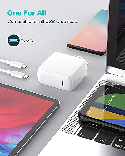 Charger for MacBook Air MacBook Pro 13 14 15 16 inch 2023 2022 2021 2020 2019 2018, M1 M2 Laptop 67W USB C Power Adapter, iPad, LED, 6.6FT USB-C Cable Charging as Fast as MagSafe 3, Original Quality