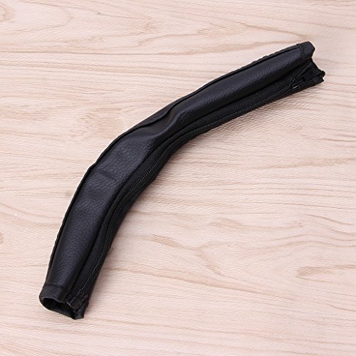 Baby Stroller Armrest Protective Cover,Leather Pram Stroller Handle Sleeve Cover with Zipped