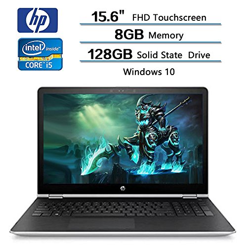 HP x360 2-in-1 Convertible Laptop 15.6 FHD Touchscreen, Intel Core i5-7200U, 8GB RAM, 128GB SSD, AMD Radeon 530 2GB Dedicated Graphics, Windows 10, Stylus Pen Included (Renewed)