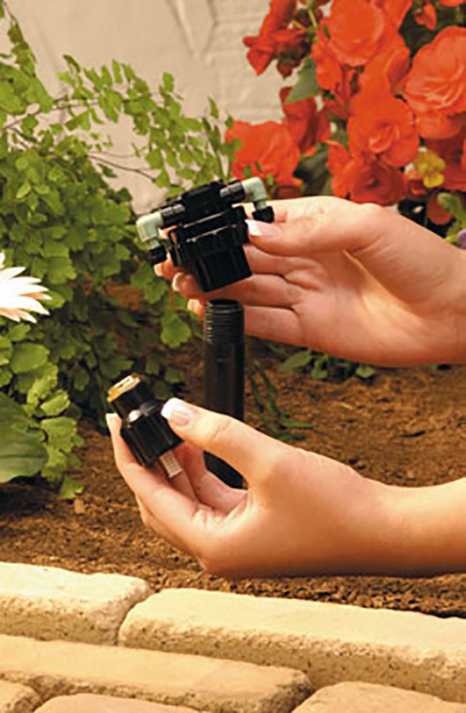 Orbit 5 Pack 4-Port Drip Irrigation Manifold for 1/4 Inch Tube