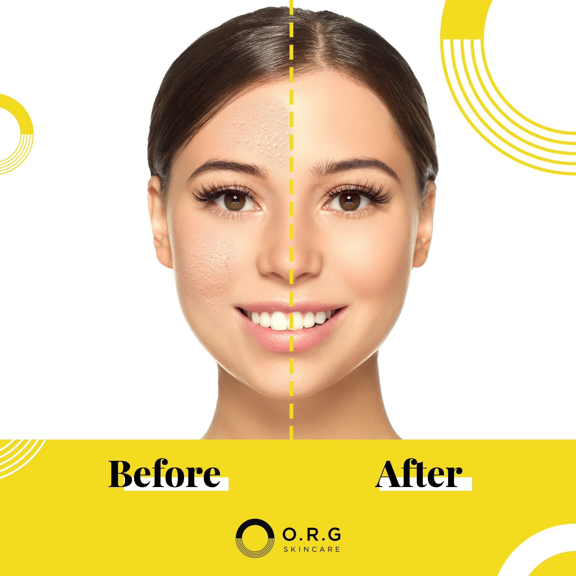 ORG Peel Off Face Cleanser for Gentle Exfoliation and Glowing Skin - Korean Sensitive Skincare - Pore Minimizer Brightening Agent Cruelty Free Natural Formula 2oz