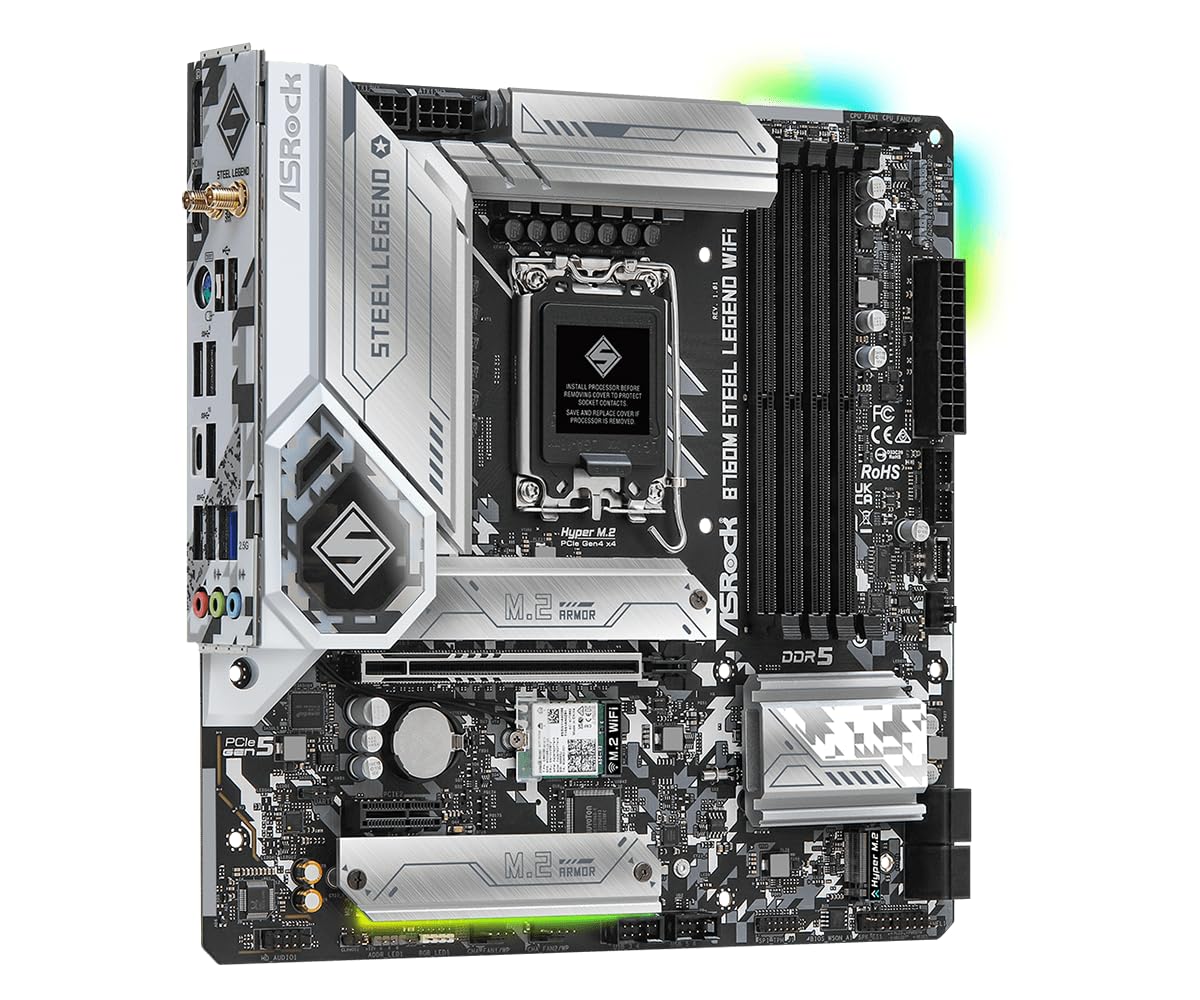 ASRock B760M Steel Legend WiFi Motherboard