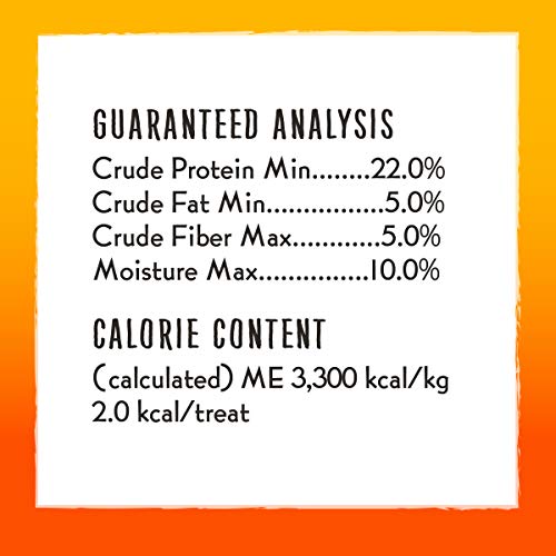 Charlee Bear Crunch Chicken, Pumpkin & Apple Flavor Dog Treat and Snack (3 Pack) 8 oz Each
