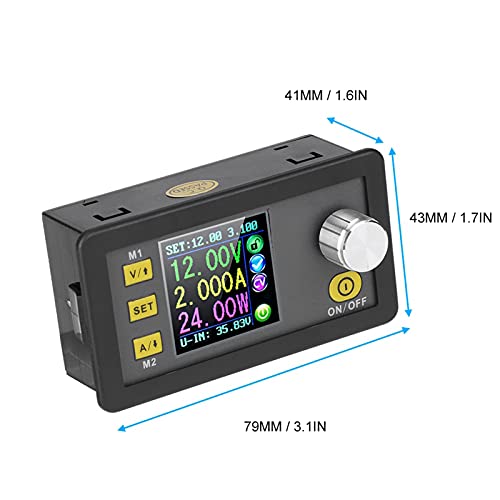 Power Module + Buck Converter Display Module Walfront Digital Programmable Converter LCD Display Constant Voltage Current Buck Converter(DPS5020)