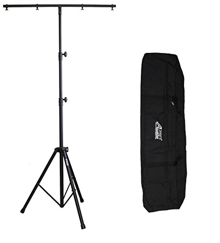 AST4421A2 Two-Pack Lighting Stands With Two T-Bars And Two Carrying Bags