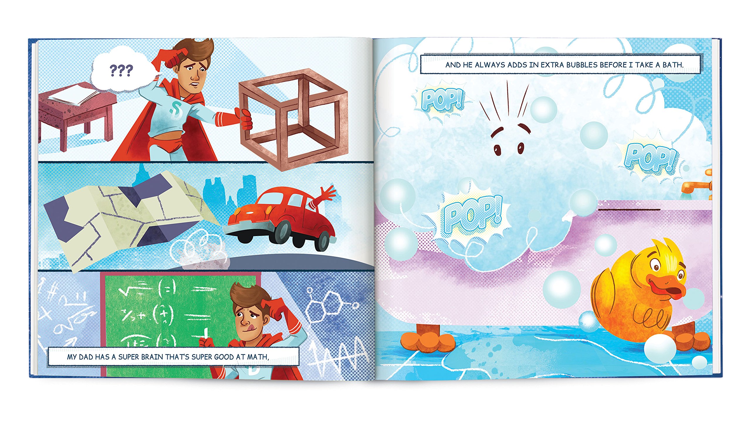 Super Dad Personalized Story, I See Me! (Hardcover)