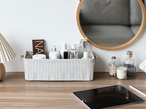 StorageWorks 2-Pack Narrow Storage Bins with 3-Pack Storage Baskets