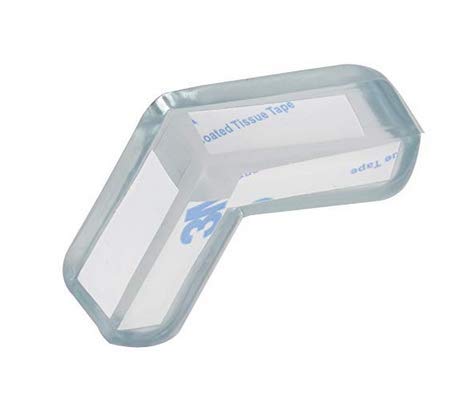 WOIWO 10PCS Clear Soft Corner Protectors Furniture Corner Edge Safety Bumpers with Adhesive by Agolds (Triangle Shaped)