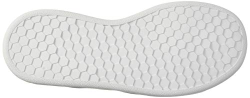 adidas Kids’ Grand Court K Sneaker, White/Copper Metallic/Glow Pink, 3 M US Little Kid