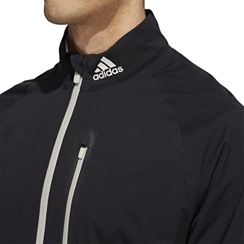 adidas Men's Standard Rain.RDY Jacket, Black, Large
