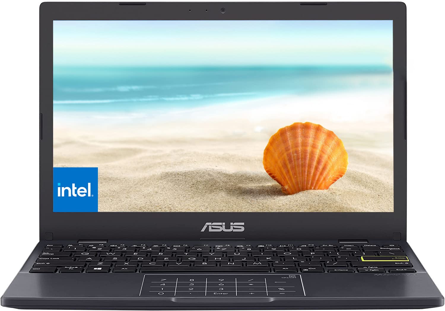 ASUS 2022 Newest Vivobook Go Laptop, 11.6 Inch HD Ultra-Thin Display, Intel Dual core, 4GB RAM, 64GB eMMC, 128GB MicroSD, Wi-Fi, Bluetooth, Windows 11 Home in S Mode, Bundle with JAWFOAL
