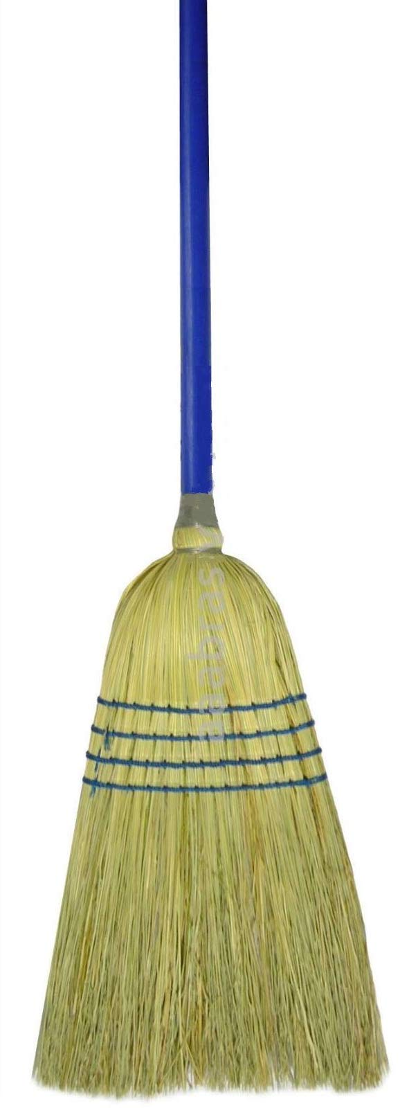 Weiler 44548 Light Industrial Upright Broom, Corn & Fiber Fill, 57" Overall Length (Pack of 12)