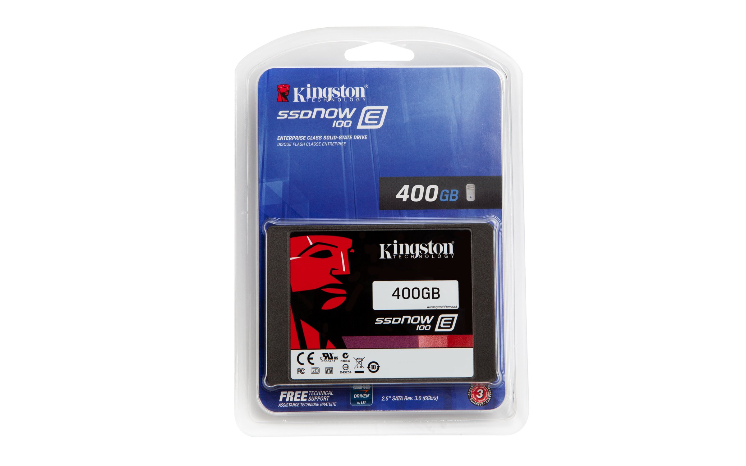 Kingston Digital, Inc. SSDNow E100 400GB SSD SATA 3 2.5-Inch Solid State Drive SE100S37/400G