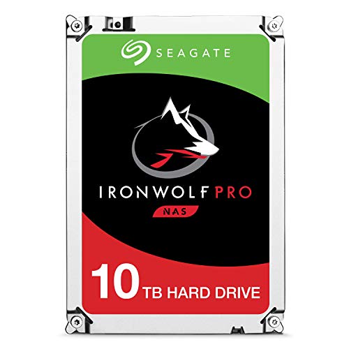 Seagate (Recertified) IronWolf Pro 10TB NAS Internal Hard Drive HDD โ CMR 3.5 Inch SATA 6Gb/s 7200 RPM 256MB Cache for RAID Network Attached Storage (ST10000NE0004)