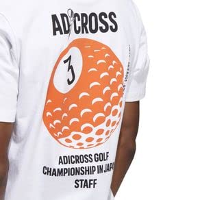 adidas Men's Adicross T-Shirt - White XL