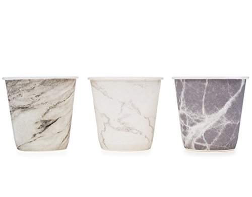 Prince & Spring Paper Bathroom Cups, Multicolor Marble Variety 3 oz x 600 ct