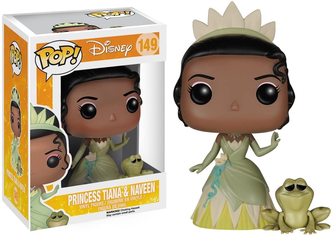 Disney: Princess & The Frog - Princess Tiana & Naveen Funko Pop! Vinyl Figure (Bundled with Compatible Pop Box Protector Case)