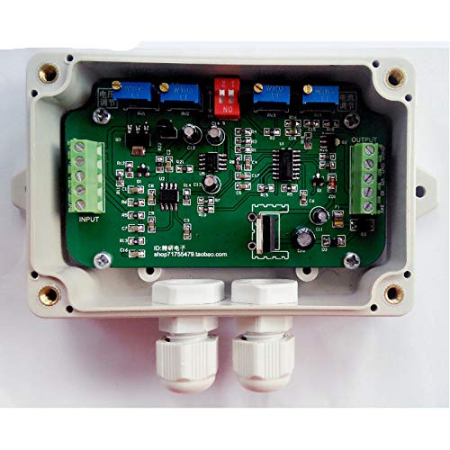 Weighing Scale Load Cell Amplifier Current Converter Weight Transmitter 24Vdc Supply 0-5V 0-10V 4-20mA Output JY-S60 (JY-S60-E10V-2.0mV/V)