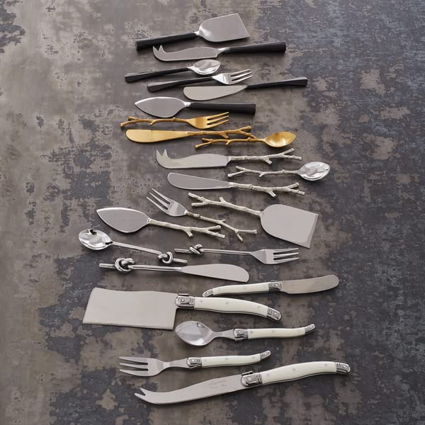 Sur La Table Silver Spade Twig Cheese Knife
