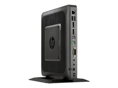HP G4V28UT#ABA Flexible Thin Client T620 Tower Desktop, 4 GB RAM, 16 GB SSD, AMD Radeon HD 8330E, Black