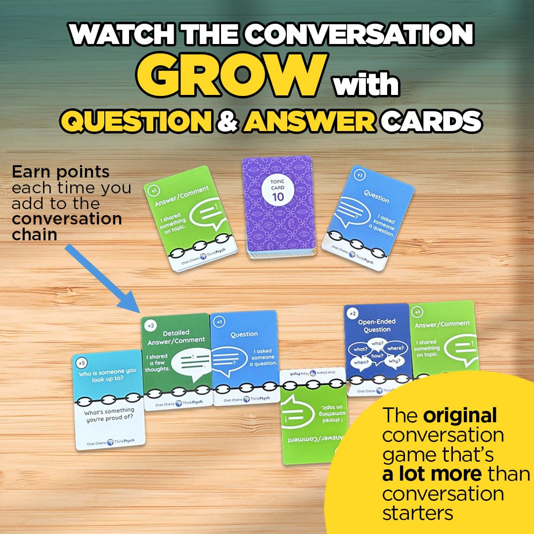 Chat Chains - The Game That Connects Us | Emotional Social Skills Games for Teens | Kids Therapy Games | Ages 8-99 | Fun and Fast | 15 Mins Playtime