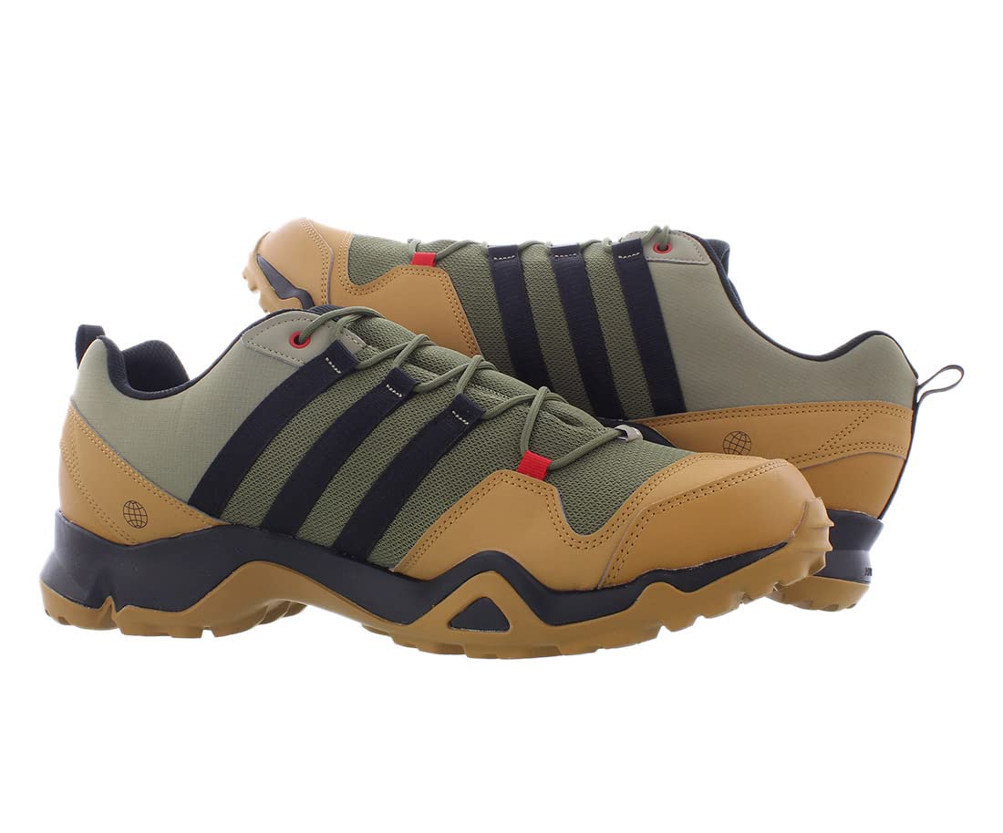 adidas Men's AX2S Hiking Shoes, Focus Olive-core Black-mesa, 11.5