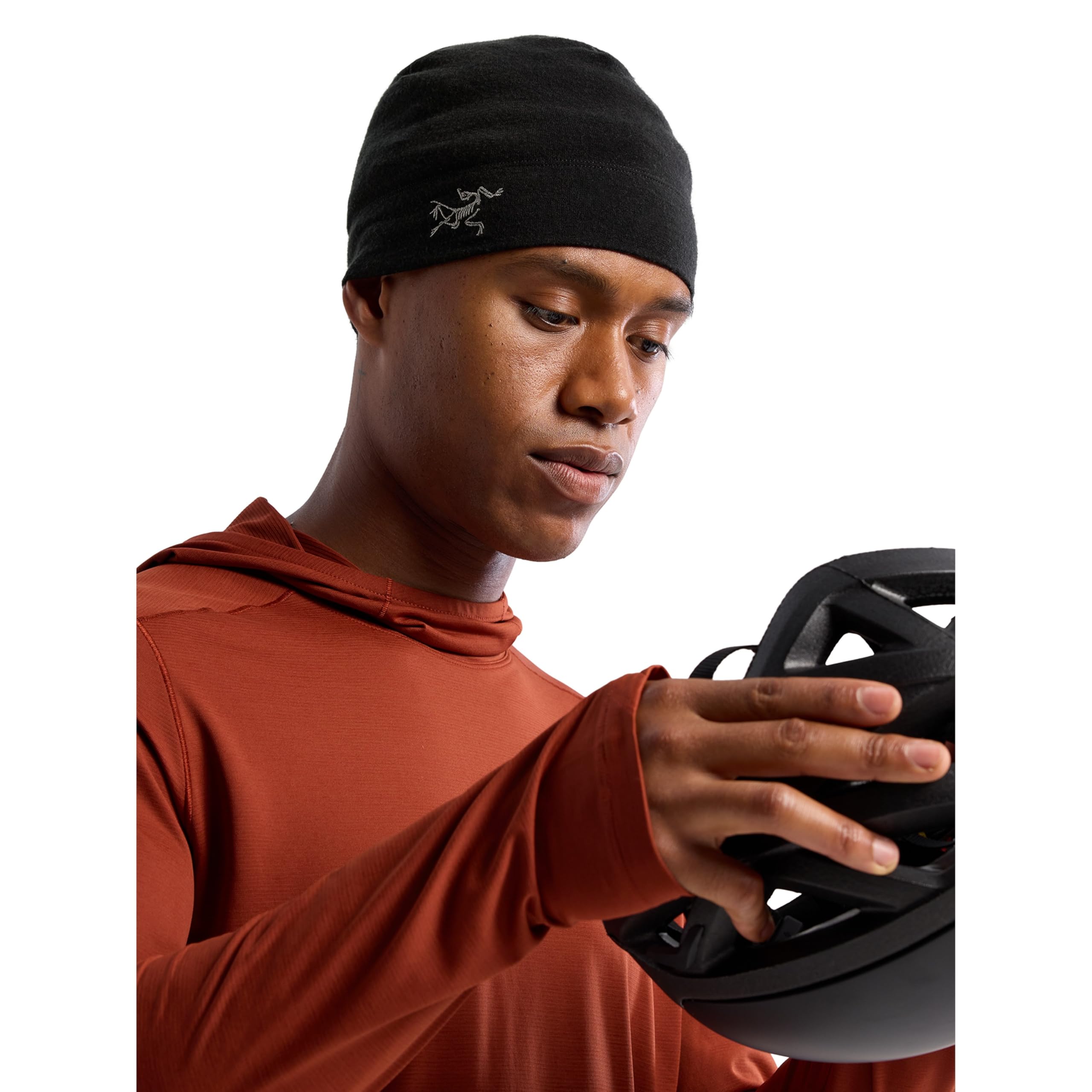 Arc'teryx Rho Lightweight Wool Toque | Streamlined Toque for Mountain Adventure - Redesign | Retreat, Large/X-Large