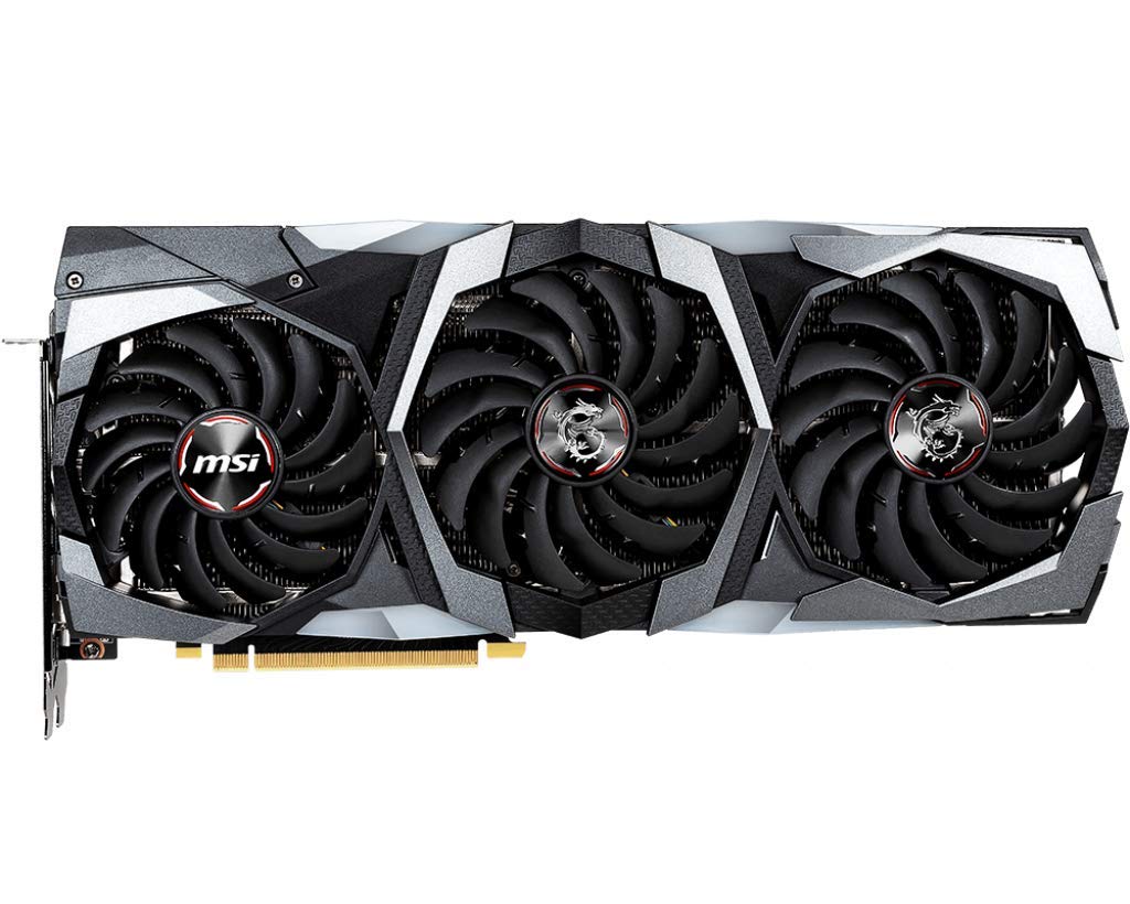 MSI Gaming GeForce RTX 2080 8GB GDRR6 256-bit VR Ready Graphics Card (RTX 2080 GAMING X TRIO)