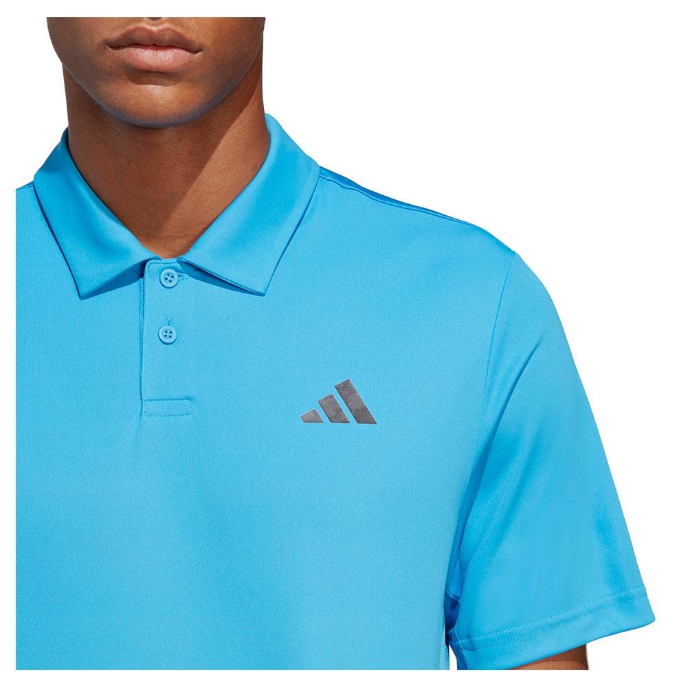 adidas Men's Club Tennis Polo Shirt, Pulse Blue, Large