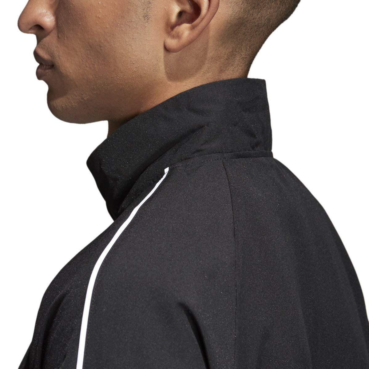 adidas Men's Core 18 Presentation Jacket, Black/White, Small