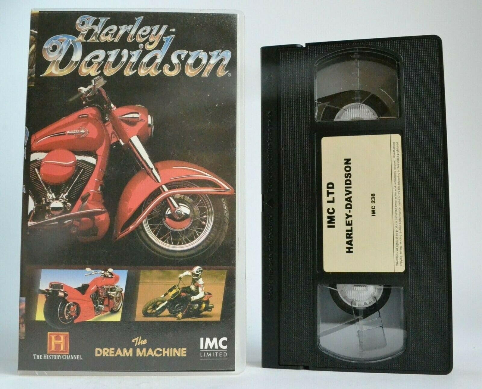 Harley Davidson: The Dream Machine - [Barry Corbin] - Motorcycling - Pal VHS