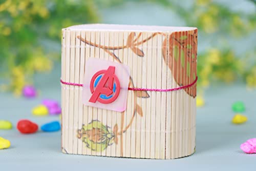 CHERKRAFT Rakhi for Small Brother Cartoon/Superhero Rakhi for Small Bhai Bro Rakhi Thread - CK069 (Design 2)