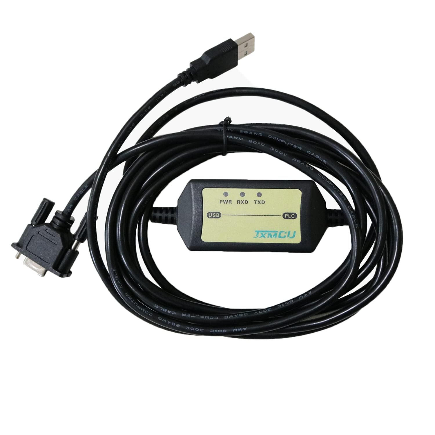 Twinkle Bay PLC Programming Cable Compatible with AB USB-1747-CP3 SLC 5/03 5/04 5/05