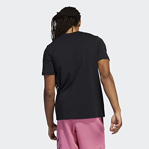 adidas Men's Dame Ext Ply Opponent Advisory Tee, Black, Medium
