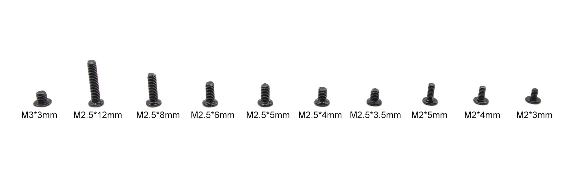 HVAZI Metric M2 M2.5 M3 Laptop Notebook Computer Screw Assortment Kit