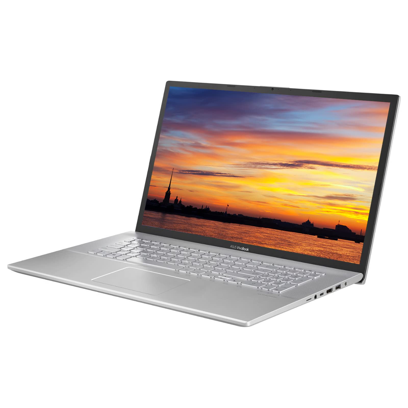 ASUS Vivobook [Windows 11 Pro] 17 17.3" HD+ Business Laptop Computer, Intel 4-Core i5-1035G1 (Beats i7-1065G7), 12GB RAM, 512GB PCIe SSD + 1TB HDD, Numeric keypad, WiFi 5, Bluetooth, HDMI, w/Battery