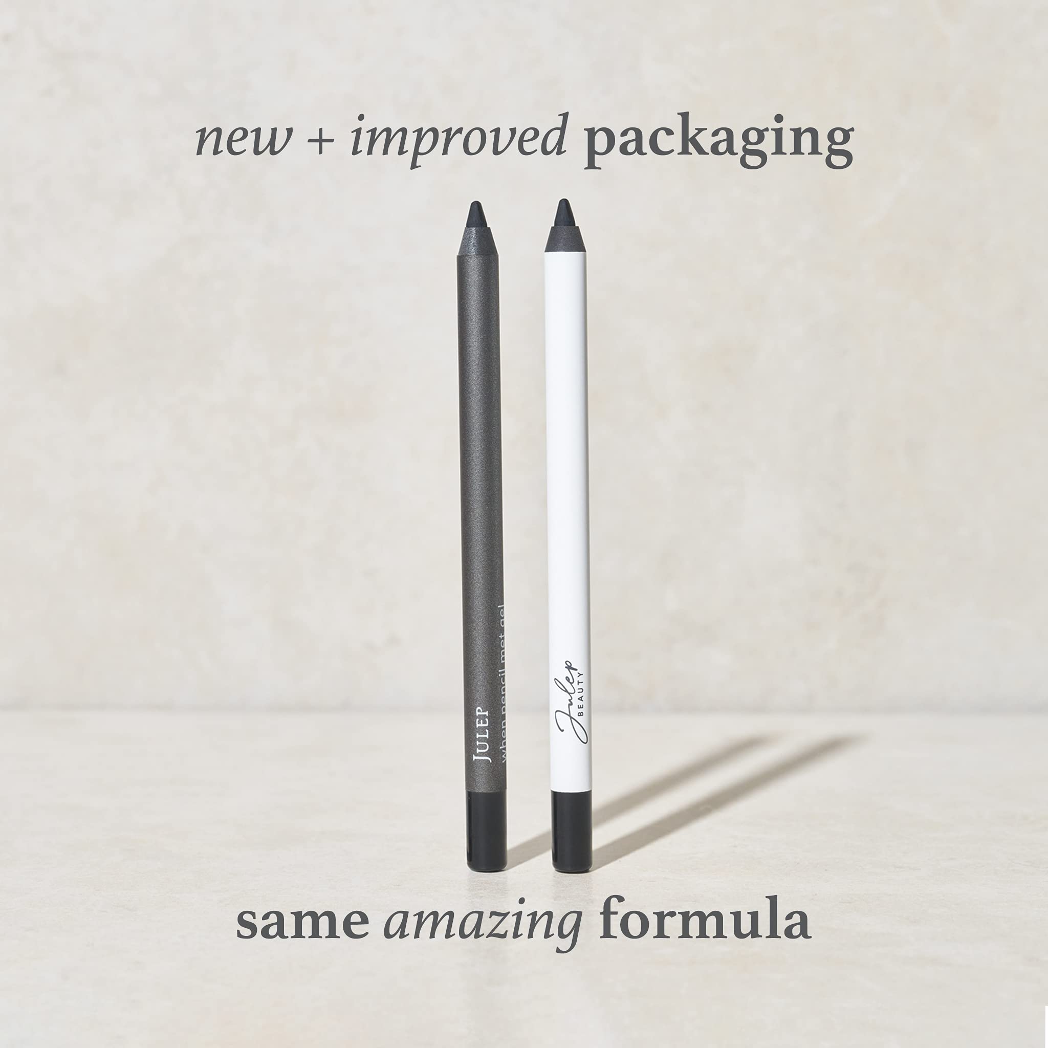 Julep When Pencil Met Gel Sharpenable Multi-Use Longwear Eyeliner Pencil - Silver Shimmer - Transfer-Proof - High Performance Liner