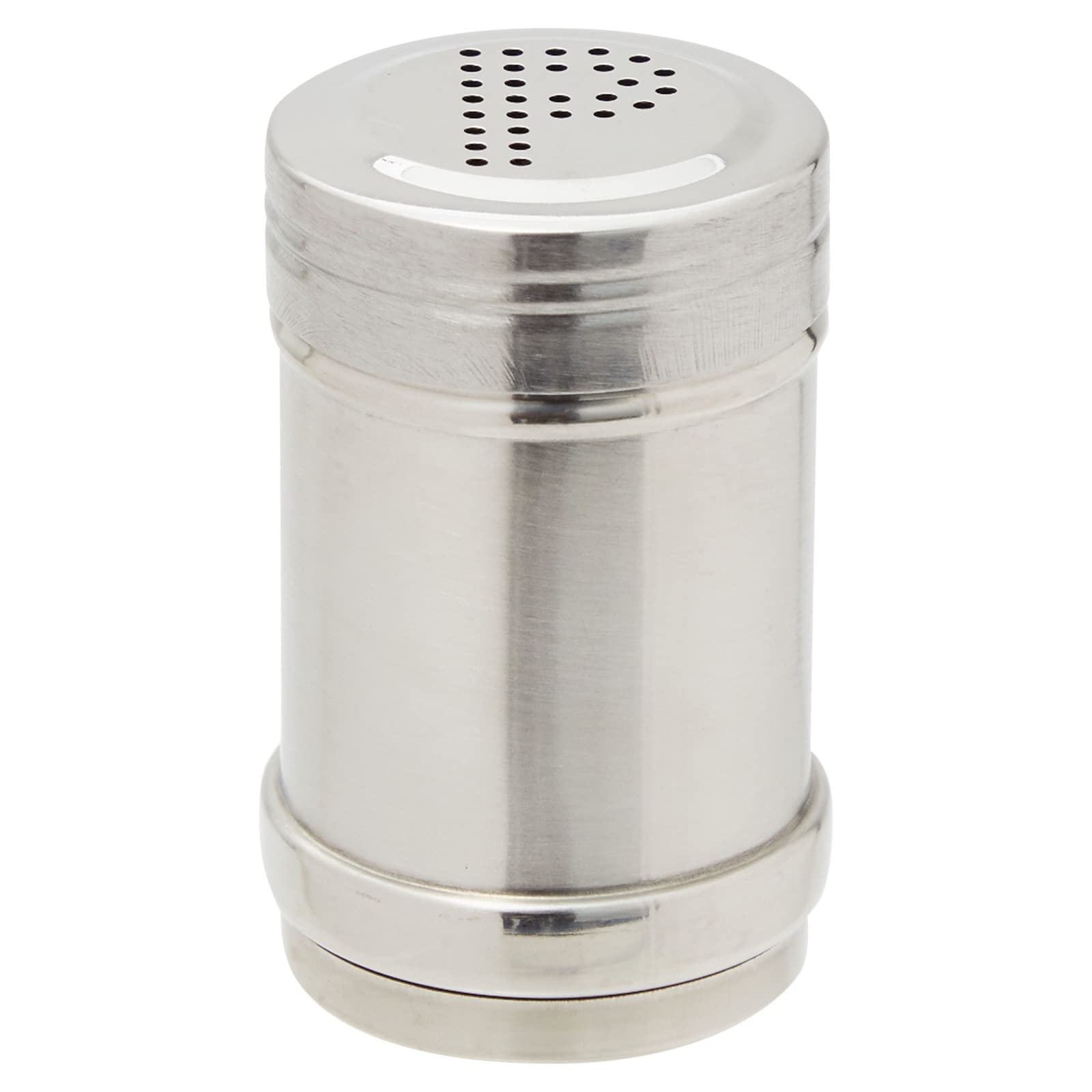 Juvale 2 Ounce Stainless Steel Metal Salt and Pepper Shakers for Kitchen Counter, Dinner Table, Condiments, and Cooking, Refillable, Perforated "S" and "P" Caps (3.5 in)