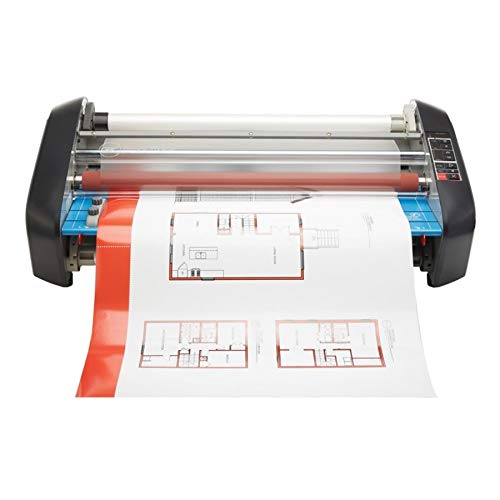 GBC Pinnacle 27 EZLoad Thermal Roll Laminator, 27" Maximum Width, 8-10 Minutes Warm-Up (1701720EZ)