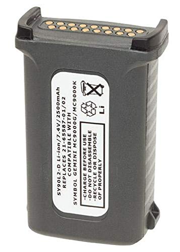 Cut-Rate Batteries Battery Compatible with SYM-9000i Rechargeable Barcode Scanner 7.4v 2600mAH Li-ION