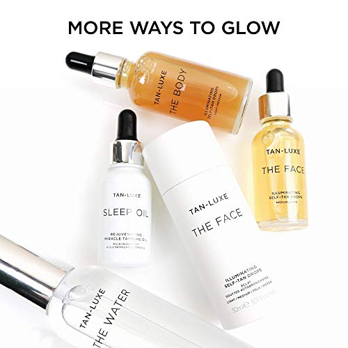 TAN-LUXE The Water - Medium/Dark - The Water Hydrating Self Tanner Mist - Vitamin Infused, Hydrating Tanning Water Mist - Cruelty & Toxin Free Spray Tanner