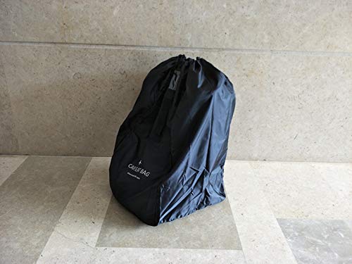 UMJWYJ Car Seat Bag Large Gate Check Travel Luaage Bag with Backpack Shoulder Straps, Lightweight Car Seat Storage Bag Stroller Carrier for Airplanes Trains