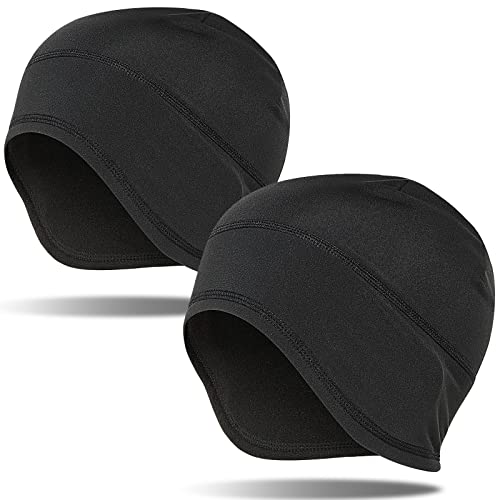 Arcweg Cycling Skull Cap Thermal Helmet Liner Winter Beanie Hat for Men Women with Ear Cover for Climbing Skiing Running