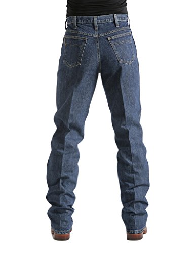 Cinch Men's Green Label Original Fit Jean, Dark Stonewash, 34W x 34L