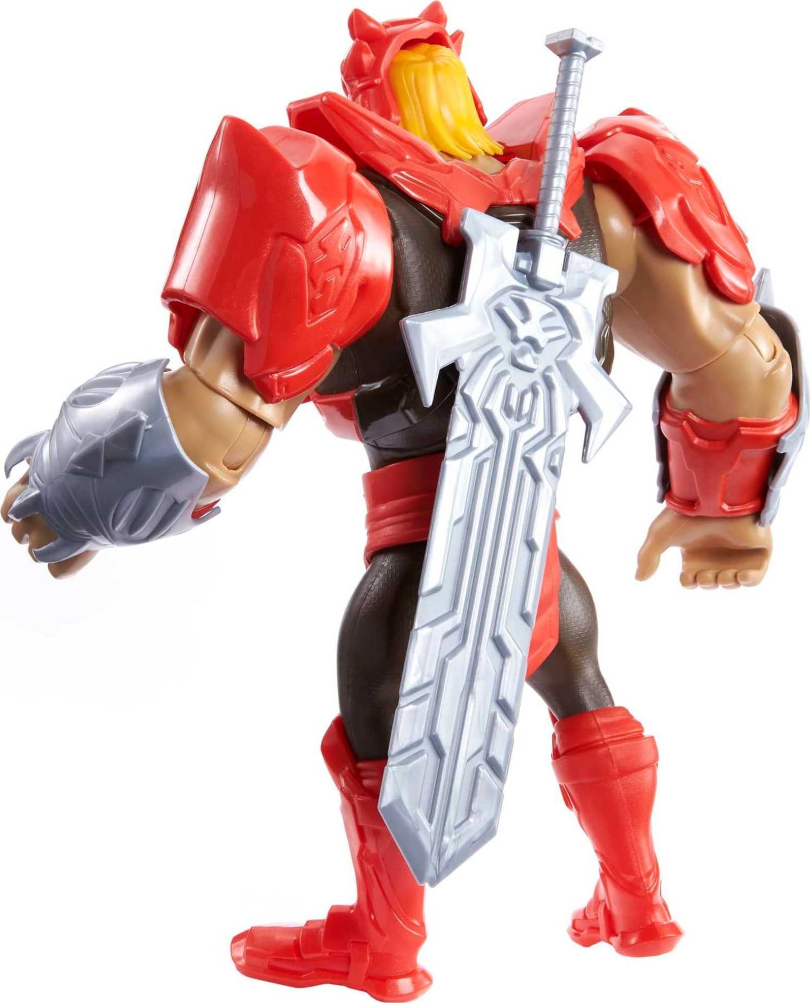 Masters of the Universe Deluxe He-Man Power Attack Action Figure, 8.5-in Battle Character for Storytelling Play, Gift for Fans 4 Years and Older